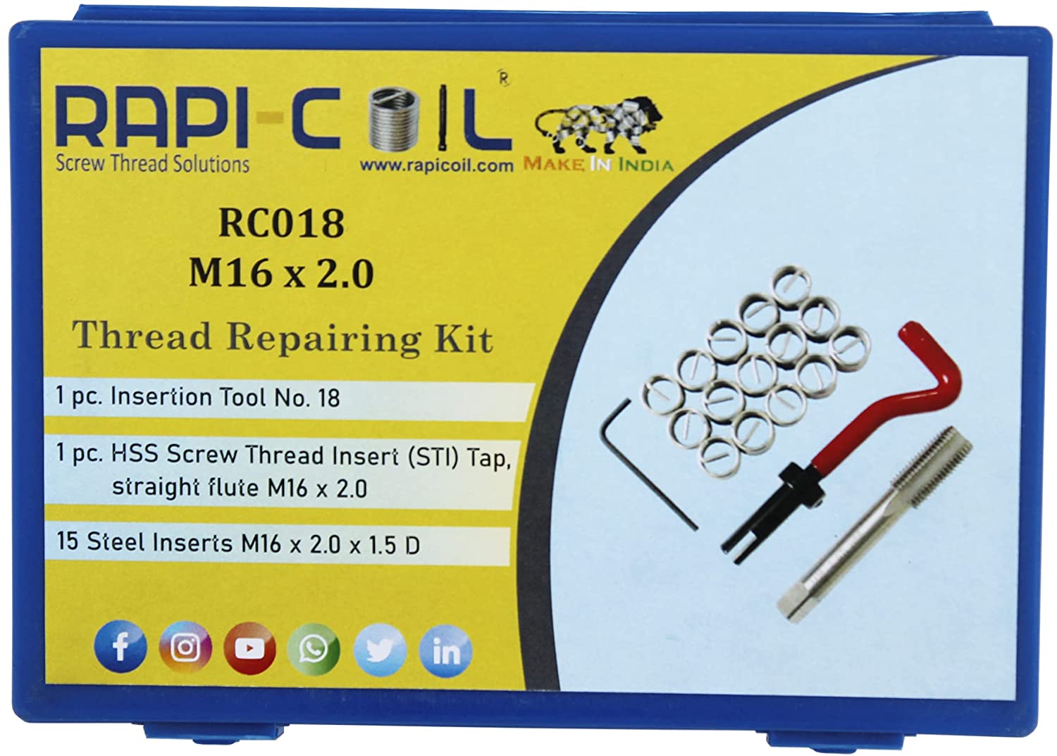 Thread Repairing Kit M16 x 2