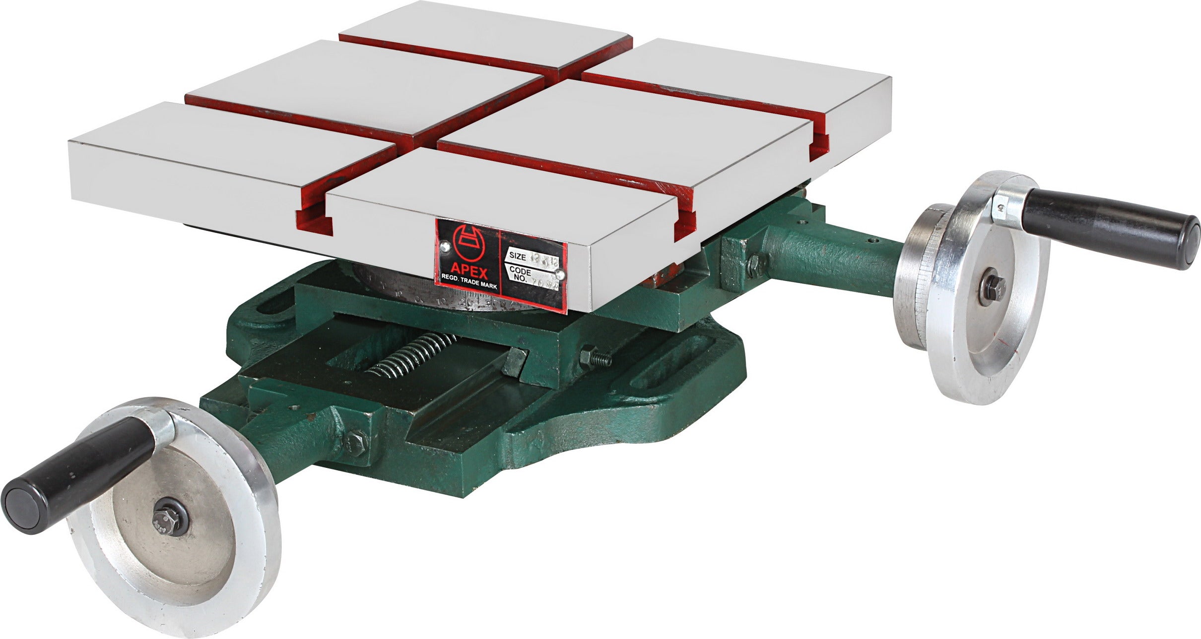 Compound Sliding Table (With Calibrated Wheels & Swivel Graduated Base